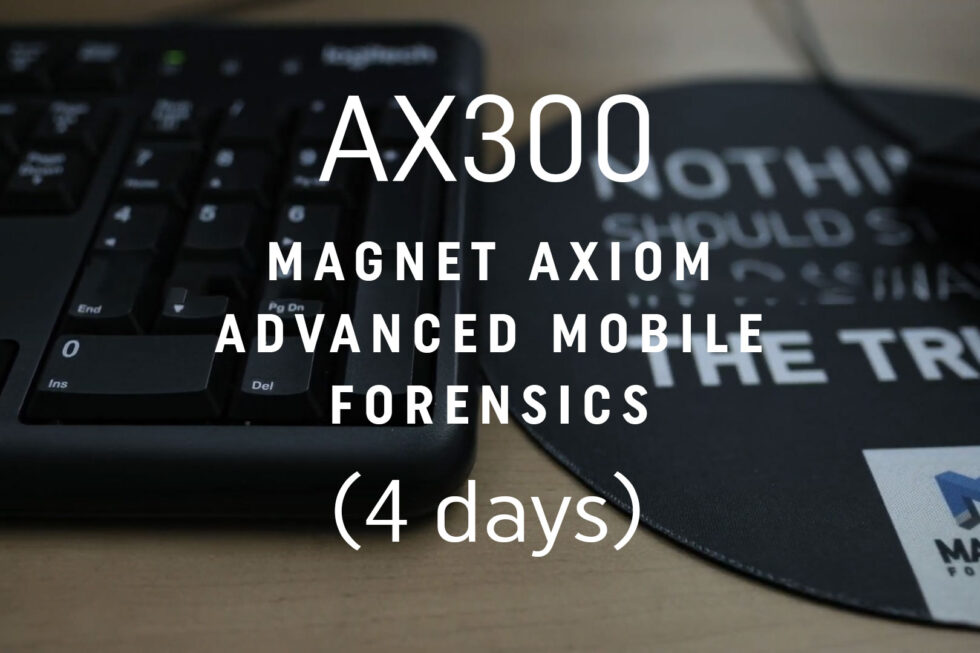 AX300 AXIOM Advanced Mobile Forensics - CDFS - Digital Forensic ...