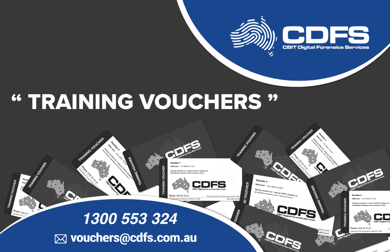 CDFS Training Vouchers - CDFS - Digital Forensic Products, Training ... CDFS Training Vouchers - CDFS - Digital Forensic Products, Training ...
