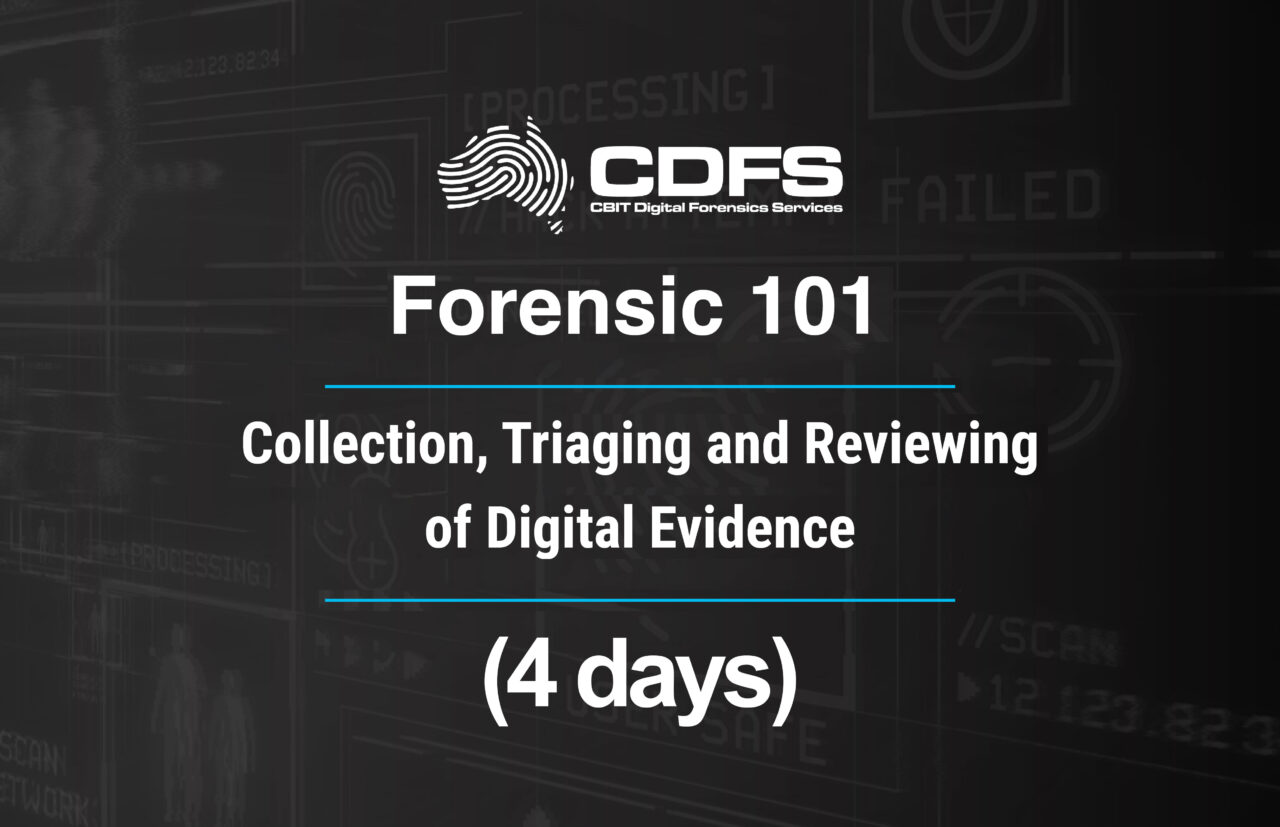 Digital Forensics & Data Analysis (4d) - CDFS - Digital Forensic ...