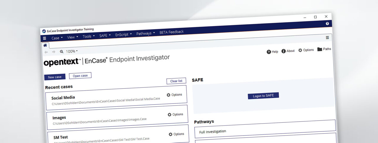 OpenText EnCase Endpoint Investigator - CDFS - Digital Forensic Products, Training & Services