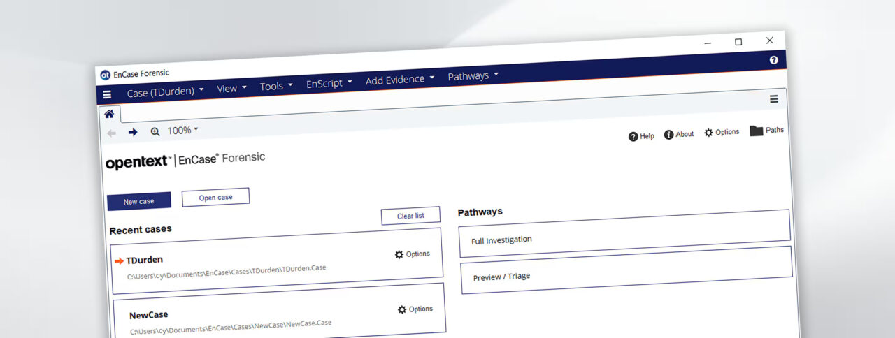 OpenText EnCase Forensic - CDFS - Digital Forensic Products, Training ...