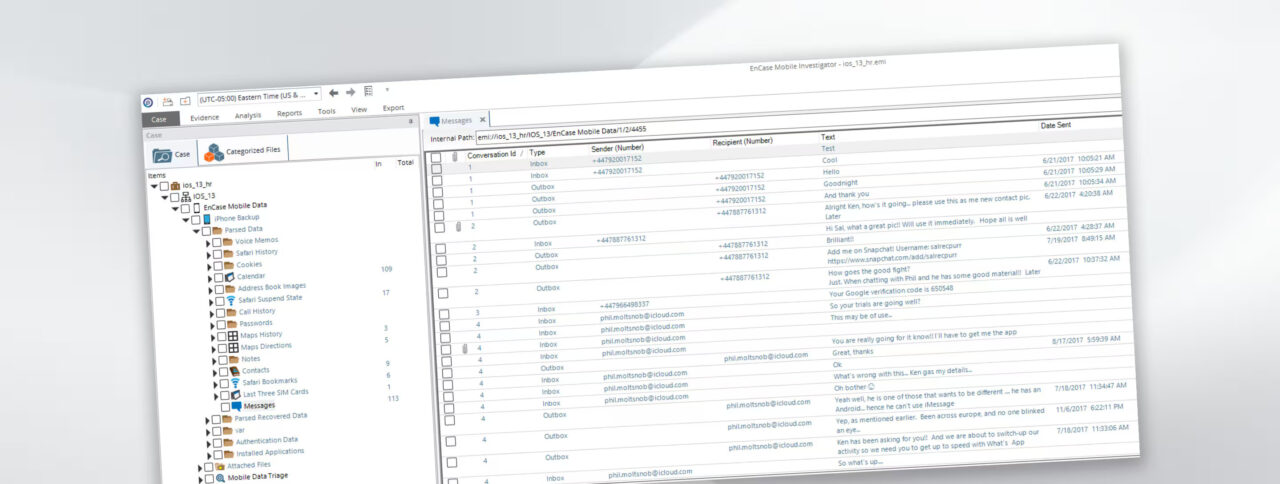 OpenText EnCase Mobile Investigator - CDFS - Digital Forensic Products ...