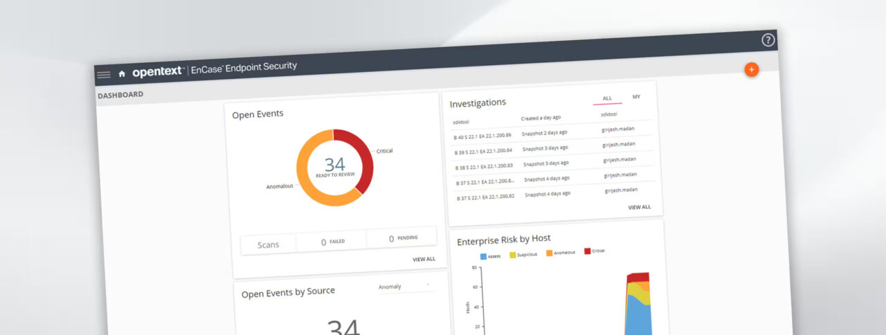 OpenText EnCase Endpoint Security - CDFS - Digital Forensic Products ... OpenText EnCase Endpoint Security - CDFS - Digital Forensic Products ...