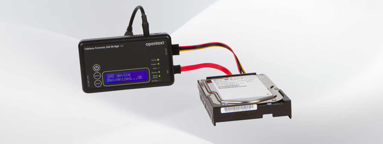 OpenText Tableau Forensic Bridges - CDFS - Digital Forensic Products ...